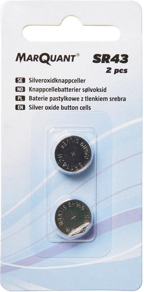 MARQUANT BATERIE PASTYLKOWE Z TLENKIEM SREBRA 2 SZT. SR43 - Ceny i ...