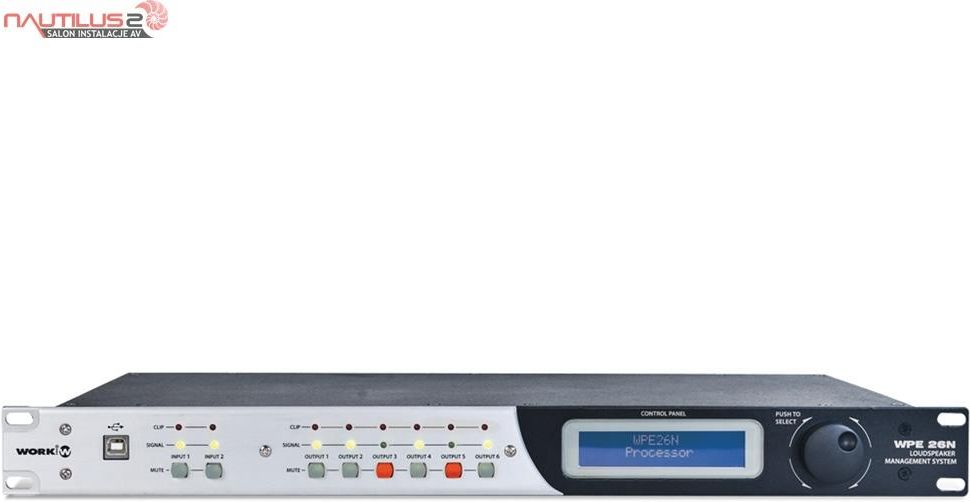 Wzmacmiacz audio Work Pro WPE 26N Biały - Opinie i ceny na Ceneo.pl