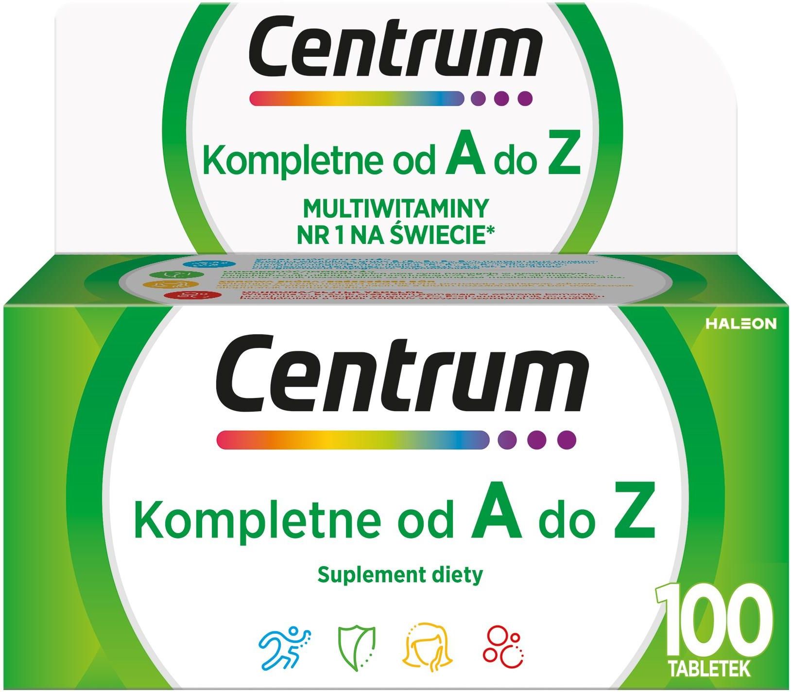 Pfizer Centrum kompletne od A do Z 100tabl. - Opinie i ceny na Ceneo.pl