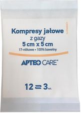 SYNOPTIS PHARMA SP. Z O.O. KOMPRESY JAŁ. APTEO CARE 5X5CM 3SZT. - Opinie i ceny na Ceneo.pl