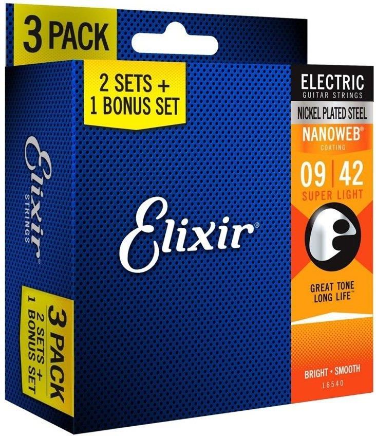 Struna ELIXIR 16540 3-PACK 9-42 - Ceny i opinie - Ceneo.pl