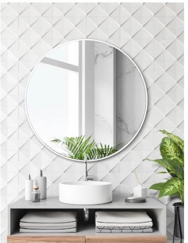 GIERADESIGN LUSTRO SCANDI SLIM – BIAŁE ŁAZIENKOWE 150CM SCD/SL/W/150 ...