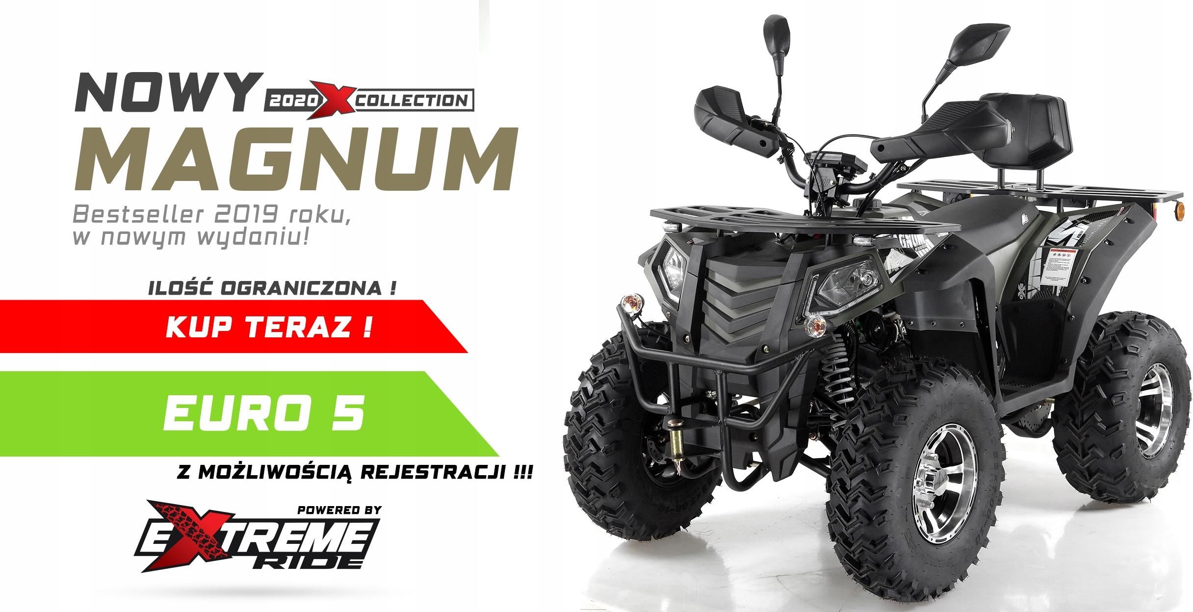 QUAD ATV 250 APOLLO MAGNUM REJESTRACJA T3B PŁUG - Opinie i ceny na Ceneo.pl
