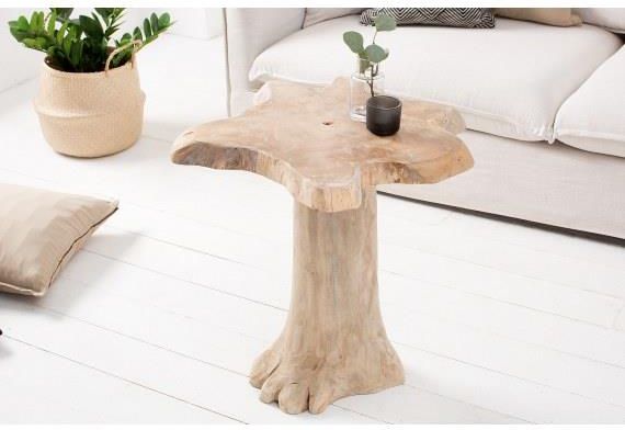 INVICTA INTERIOR STOLIK KAWOWY ROOT 60CM TEAK 38238 - Opinie i ...