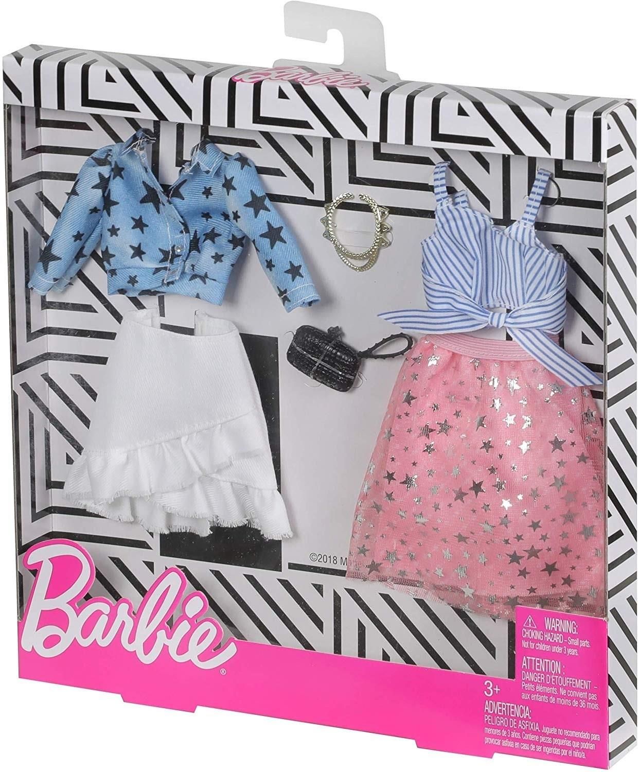 Barbie Zestaw Ubranek 2Pak Fxj66 - Ceny i opinie - Ceneo.pl