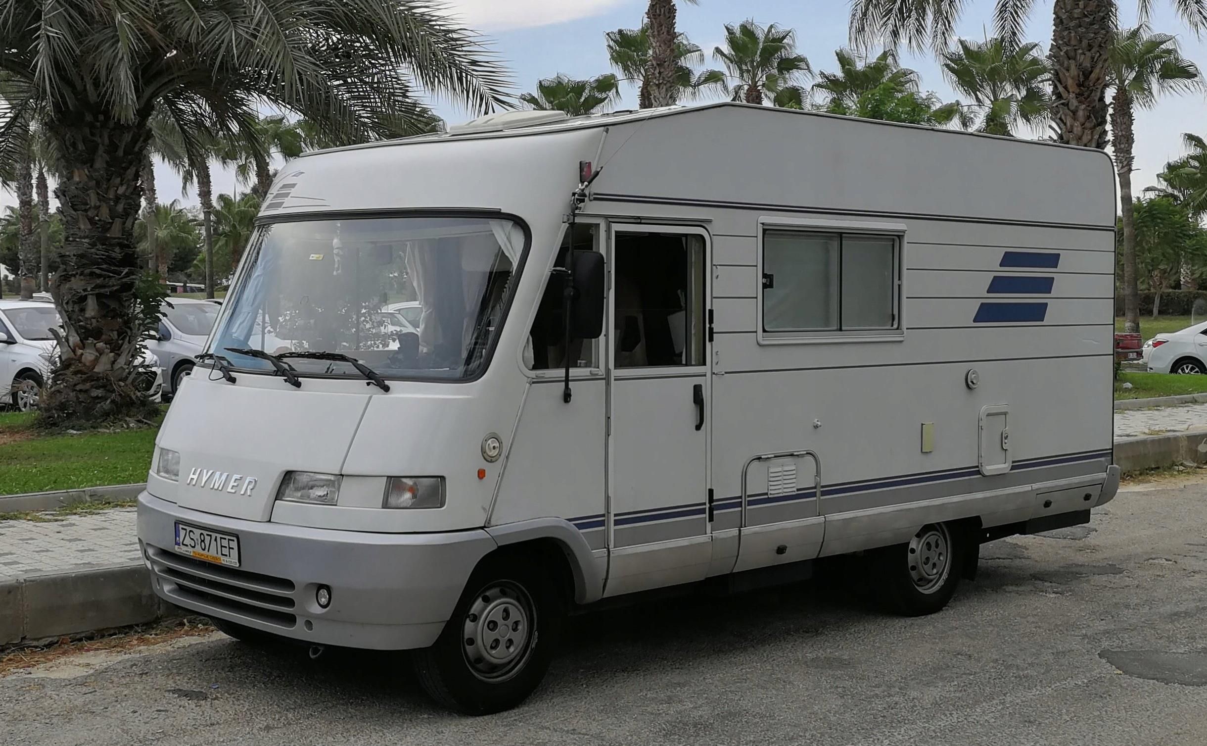 Kamper Hymer B584, Fiat Ducato 2,5 TDI, 116 KM - Opinie i ceny na Ceneo.pl