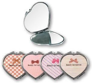 Top Choice Lusterko Kosmetyczne W Kształcie Serca #85628 W Kratkę ...