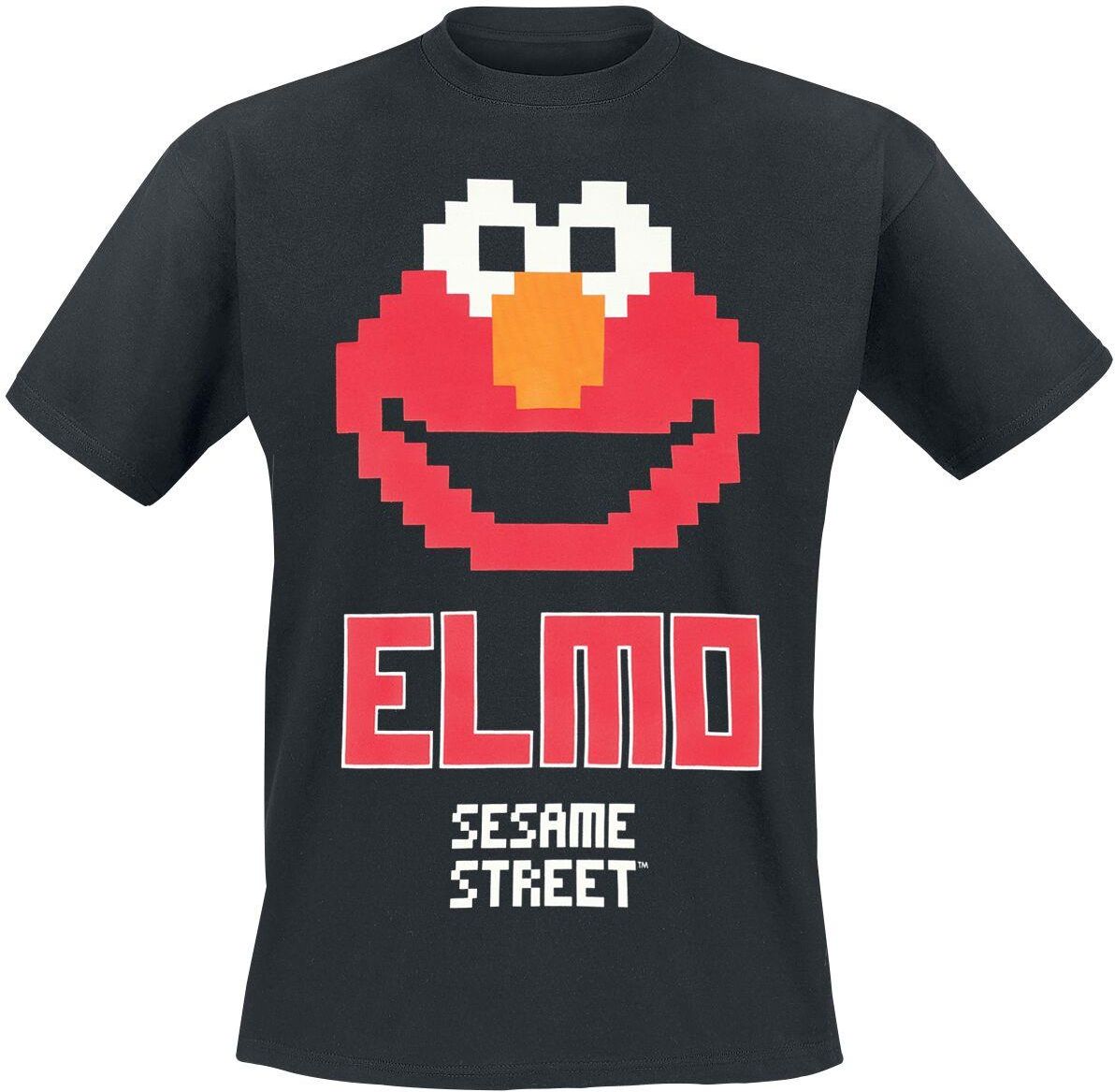 Ulica Sezamkowa - Elmo 8 Bit - T-Shirt - czarny - Ceny i opinie - Ceneo.pl