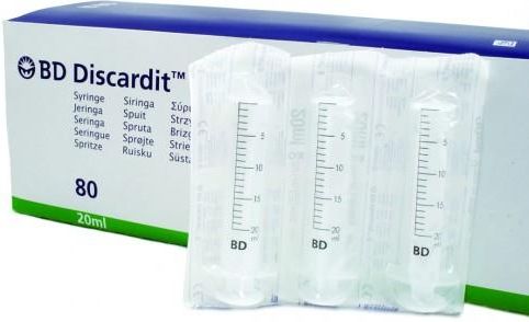 Bd Becton Dickinson Strzykawki 20Ml 80Szt - ceny i opinie - Ceneo.pl