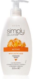 Avon Simply Delicate Damski Żel Pod Prysznic Do Higieny Intymnej 300 Ml ...