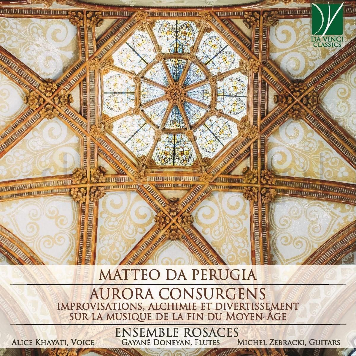 Płyta kompaktowa Ensemble Rosaces: Matteo Da Perugia: Aurora Consurgens ...