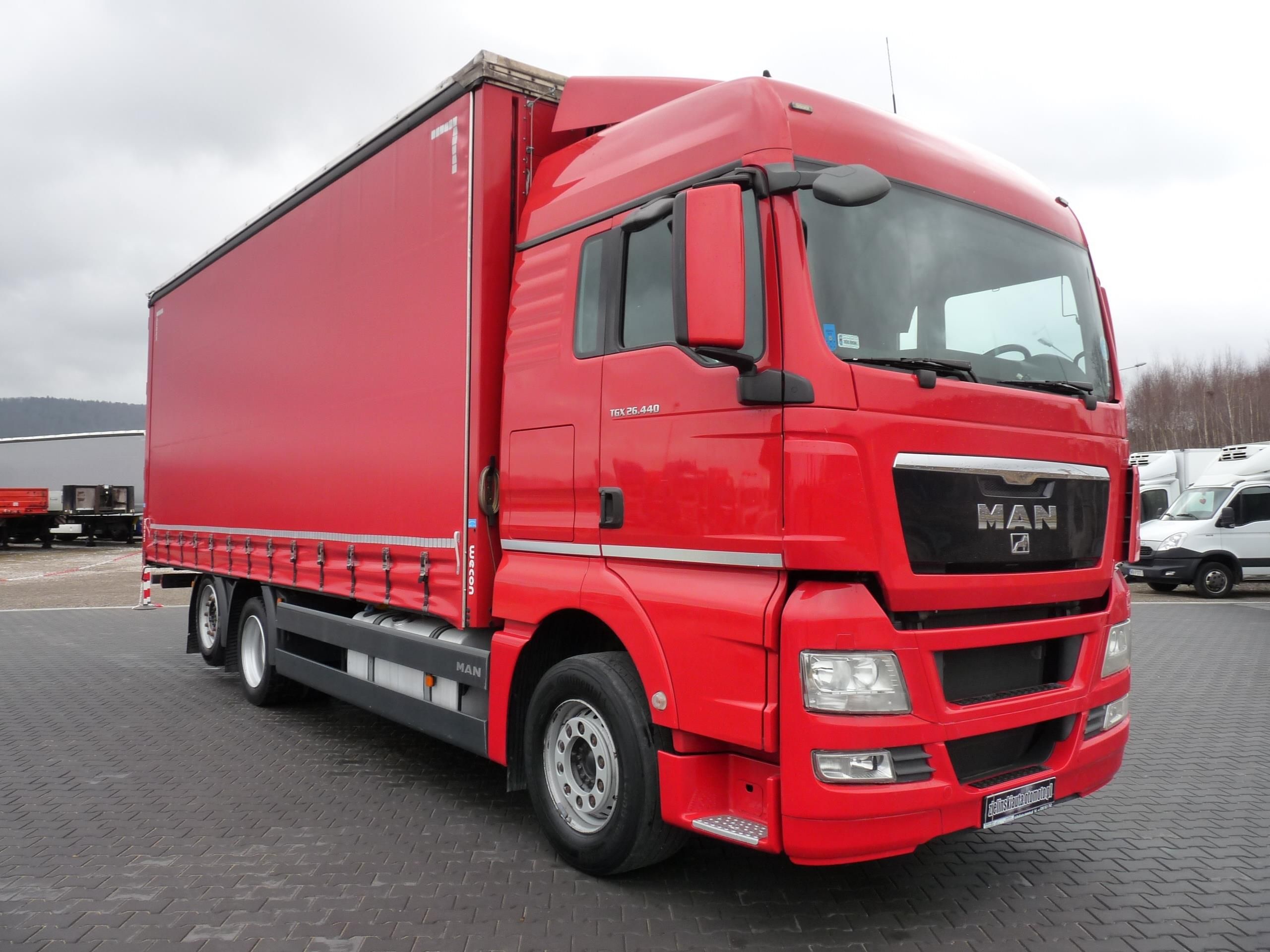 MAN TGX 26.440 6x2 / FIRANKA 7,70m / EURO 5 / BDE - Opinie i ceny na ...