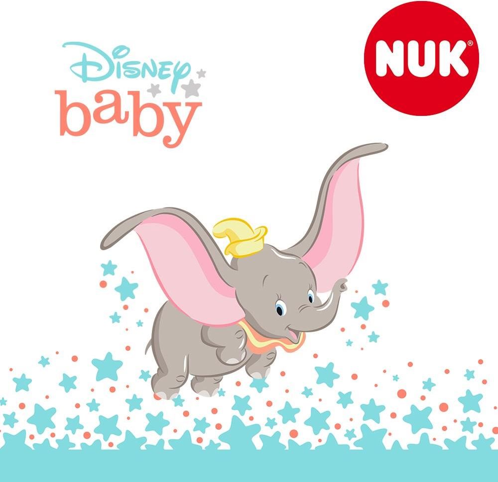 NUK Disney Classics Dumbo silikonowy 6-18M niebieski 2 szt. - Ceny i ...