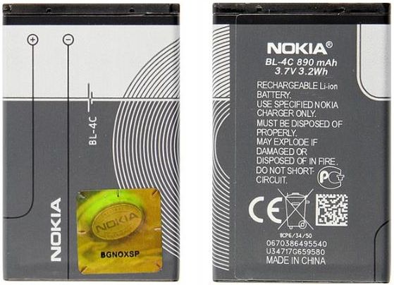 Bateria Oryginalna Bateria Nokia 6300 108 C2-05 X2 X3-01 - Opinie i ceny na Ceneo.pl