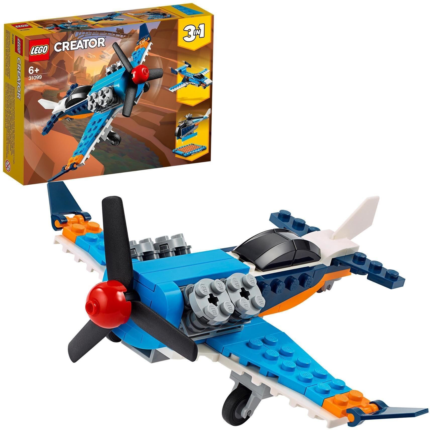 LEGO Creator 31099 Samolot Śmigłowy - Ceny i opinie - Ceneo.pl