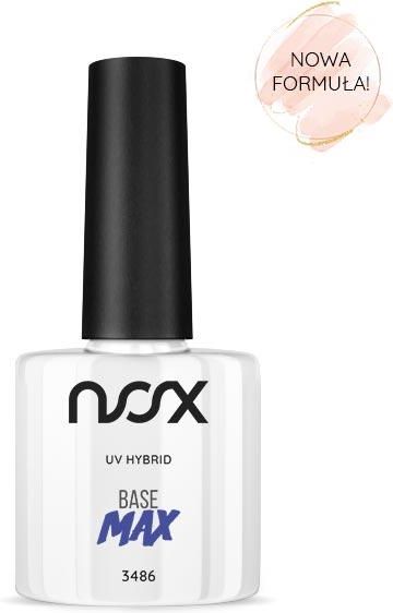 Nox Nails 3486 Baza Budująca Do Lakierów Hybrydowych Uv Base Max 7Ml ...