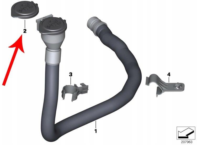 OE BMW KOREK ZBIORNIKA SPRYSKIWACZY BMW 6 E63 E64 61667467951 - Opinie ...
