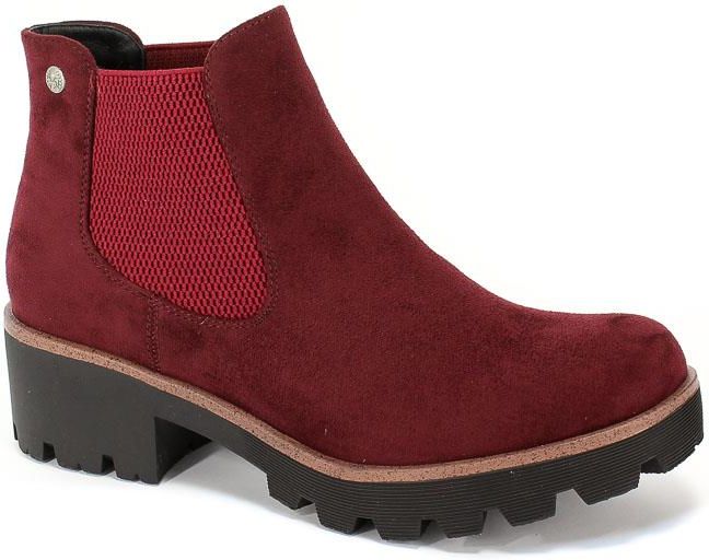 Botki Rieker 99284-35 Red Czerwony - Ceny i opinie - Ceneo.pl