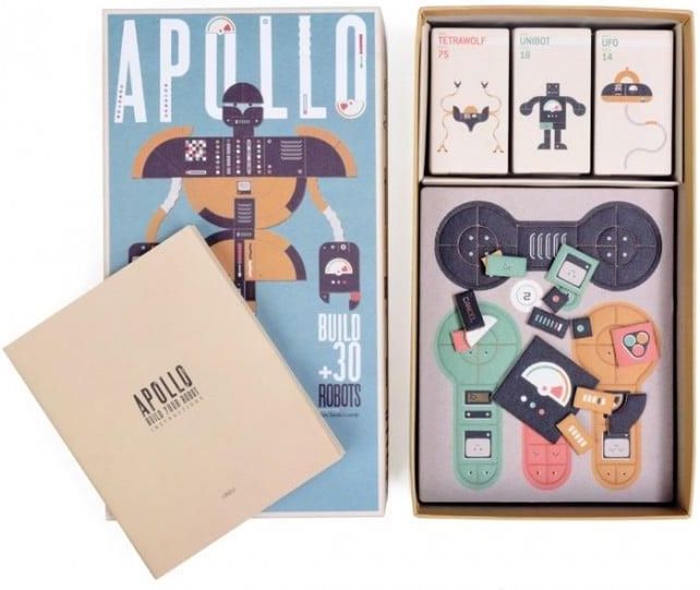 Londji Drewniana Układanka Apollo Roboty 150 Elementów KD001 - Gra dla ...