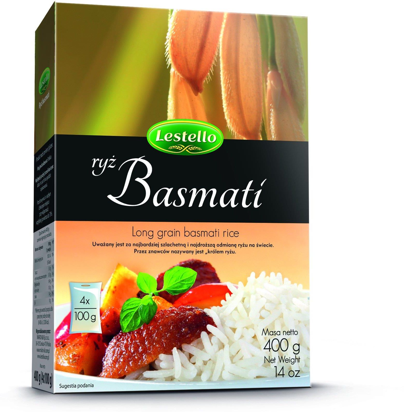 Lestello Ryż Basmati 4X100G - Ceny i opinie - Ceneo.pl