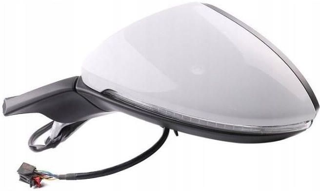 Kompletne lusterko zewnętrzne VW GOLF 7 VII 12- LEWE LUSTERKO ELE. OGRZ ...