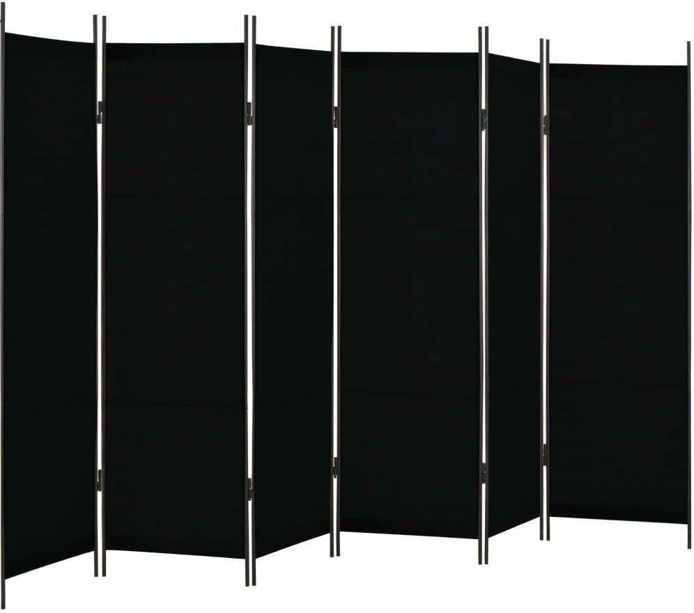 VidaXL Parawan 6-Panelowy Czarny 300 X 180 Cm - Opinie i atrakcyjne ...