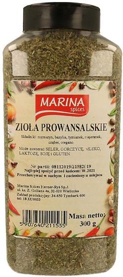 Marina Spices Zioła Prowansalskie 300 G - Ceny i opinie - Ceneo.pl
