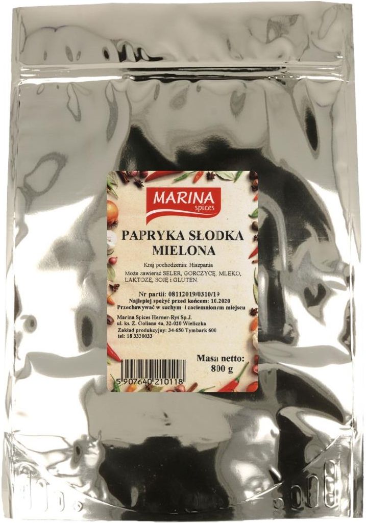 Marina Spices Papryka Słodka Mielona 800 G - Ceny i opinie - Ceneo.pl