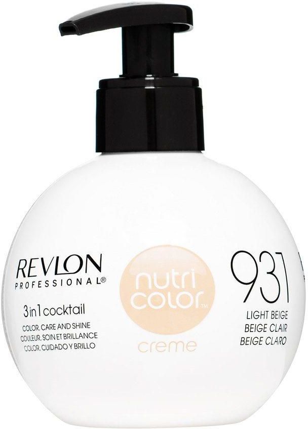 Maska do włosów Revlon Professional Nutri Color Creme 931 Light Beige ...