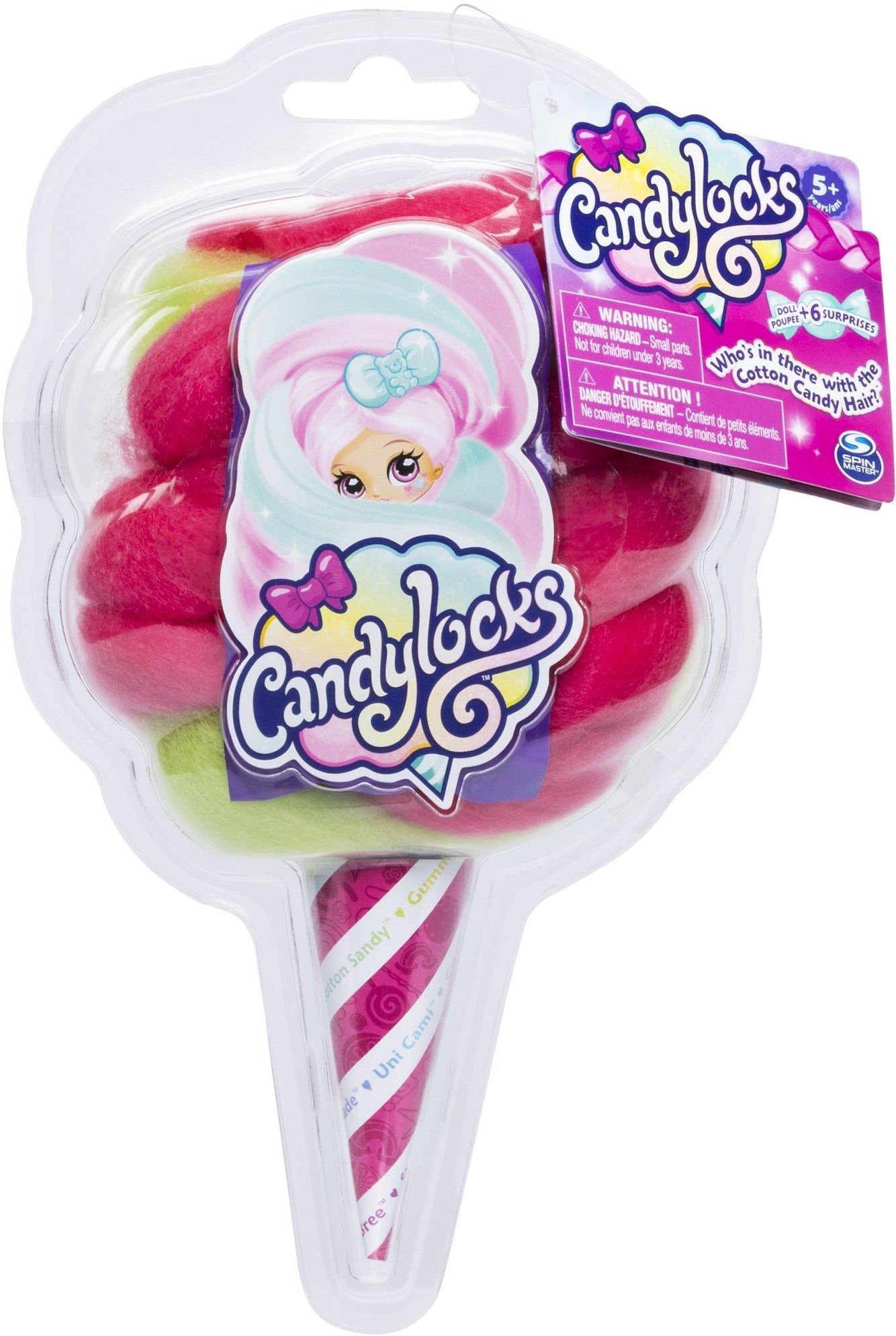 Spin Master Candylocks Lalka Laleczka Niespodzianka Pachnące Włosy ...