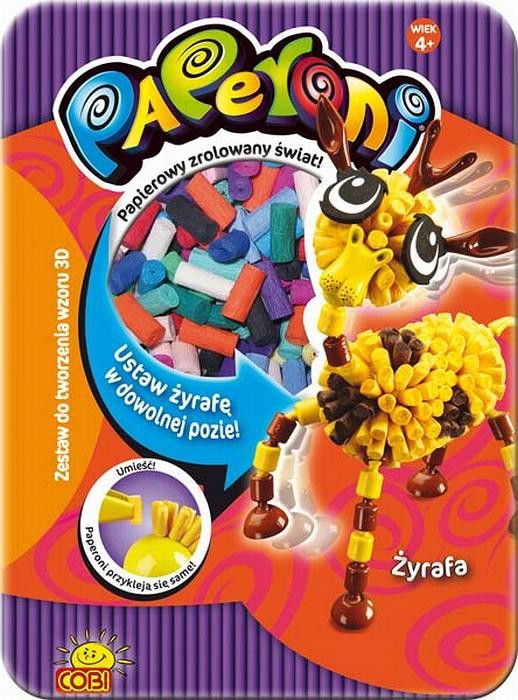 Cobi Paperoni Wzor 3D Pies, Owca, Zyrafa 99004 - Ceny i opinie - Ceneo.pl