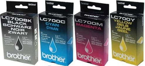 Tusz Brother LC-700 CMYK do drukarki - Opinie i ceny na Ceneo.pl