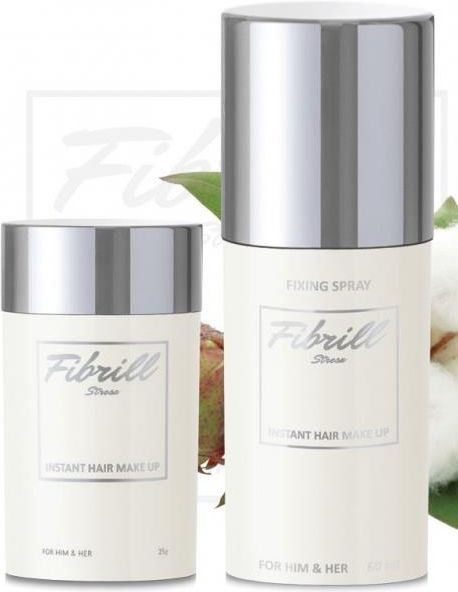 Trikko-Tex Fibrill Zestaw Zagęszczanie Włosów Mikrowłókna 25G+60Ml ...