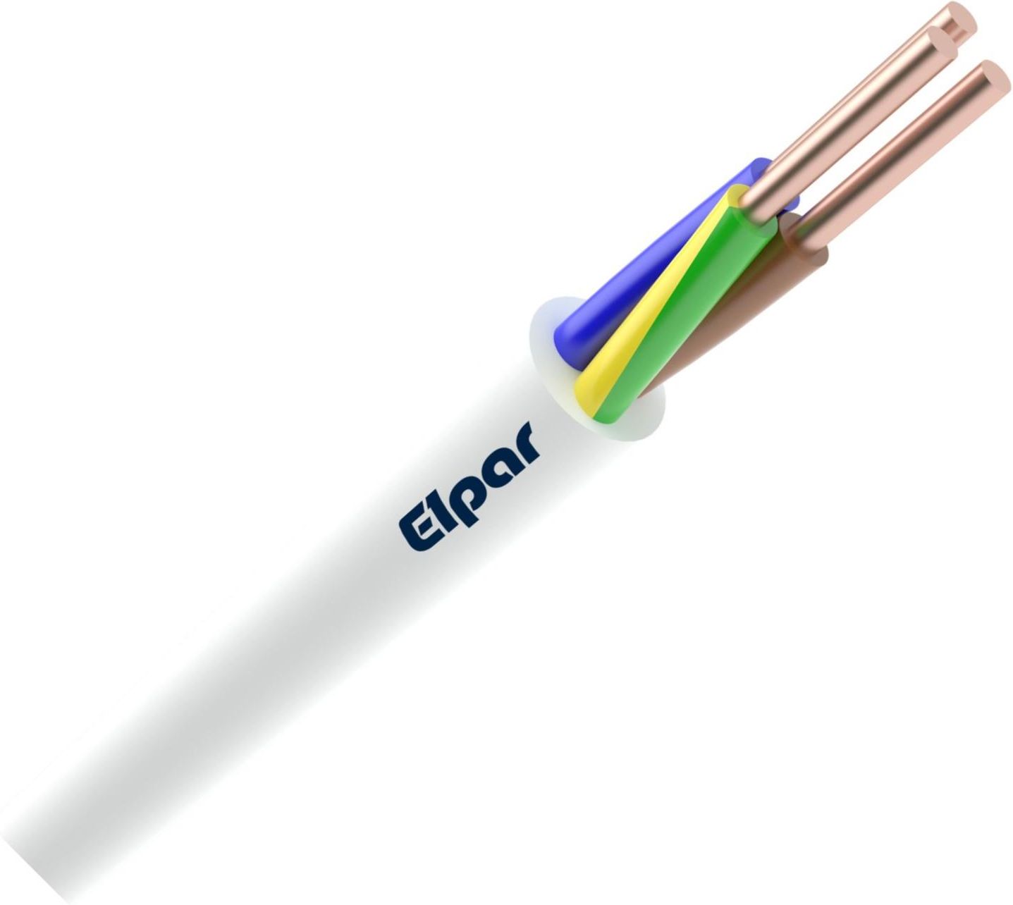 Elpar Przewód YDY 4x2,5 żo 450/750V - Opinie i ceny na Ceneo.pl