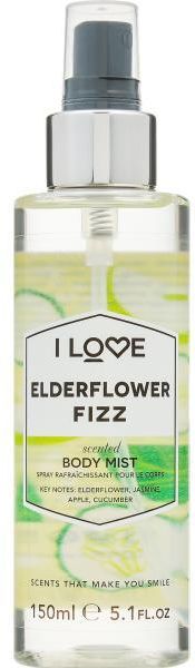 I Love... Pachnąca Mgiełka Do Ciała Koktajl Z Czarnego Bzu Elderflower ...