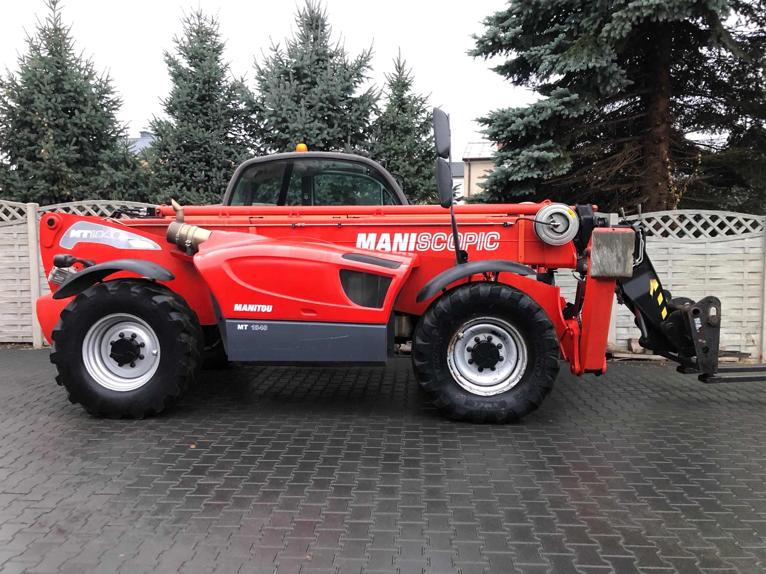 Manitou MT 1840 A ładowarka teleskopowa do kosza - Opinie i ceny na ...