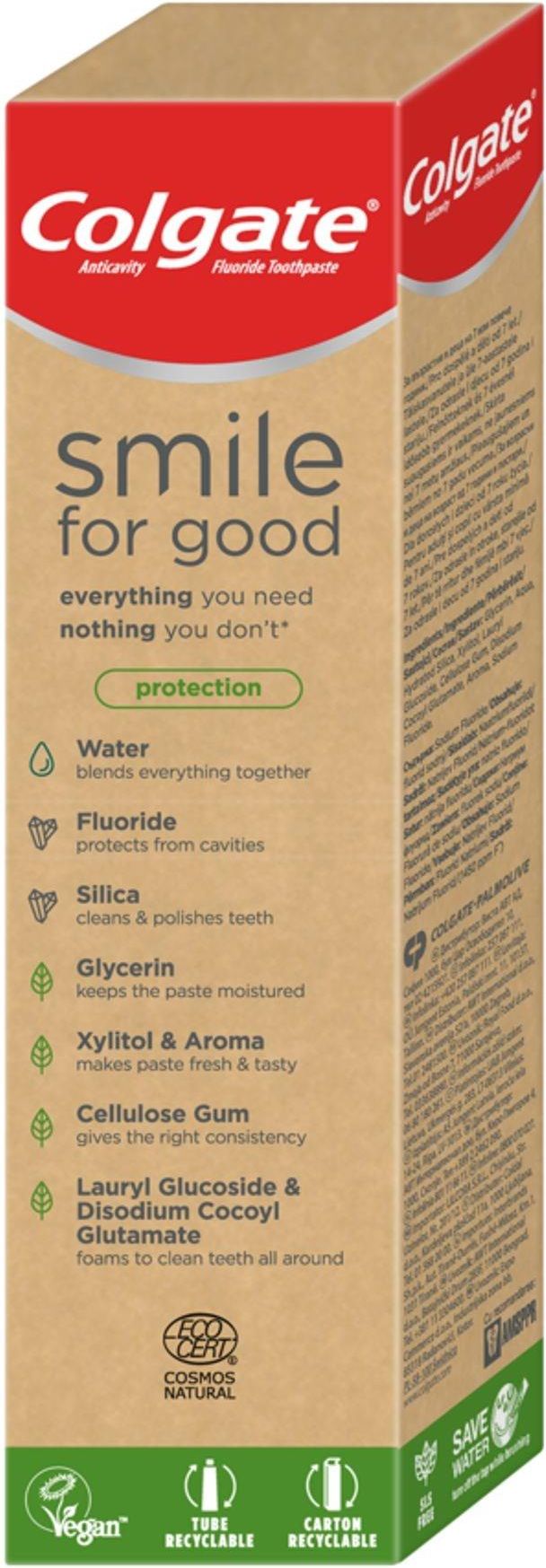 Colgate Smile For Good Protection Pasta Do Zębów 75 Ml - Opinie i ceny ...