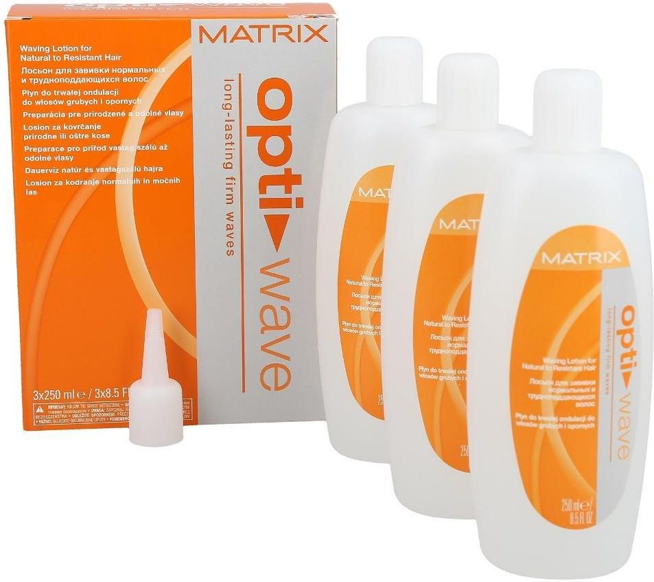 Matrix Opti Wave Płyn Do Trwałej Ondulacji Włosy Grube 3 Szt. - Opinie ...