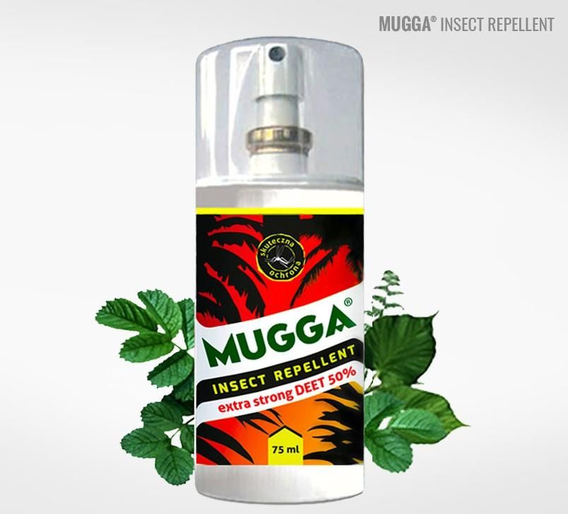 Mugga 50% Spray na komary i kleszcze - Ceneo.pl
