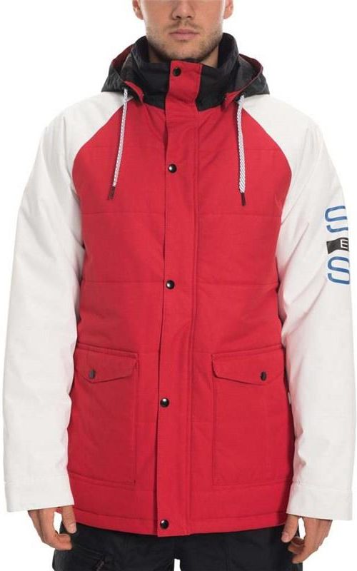 686 Blend Insulated Jacket Red Clrblk Red - Ceny i opinie - Ceneo.pl