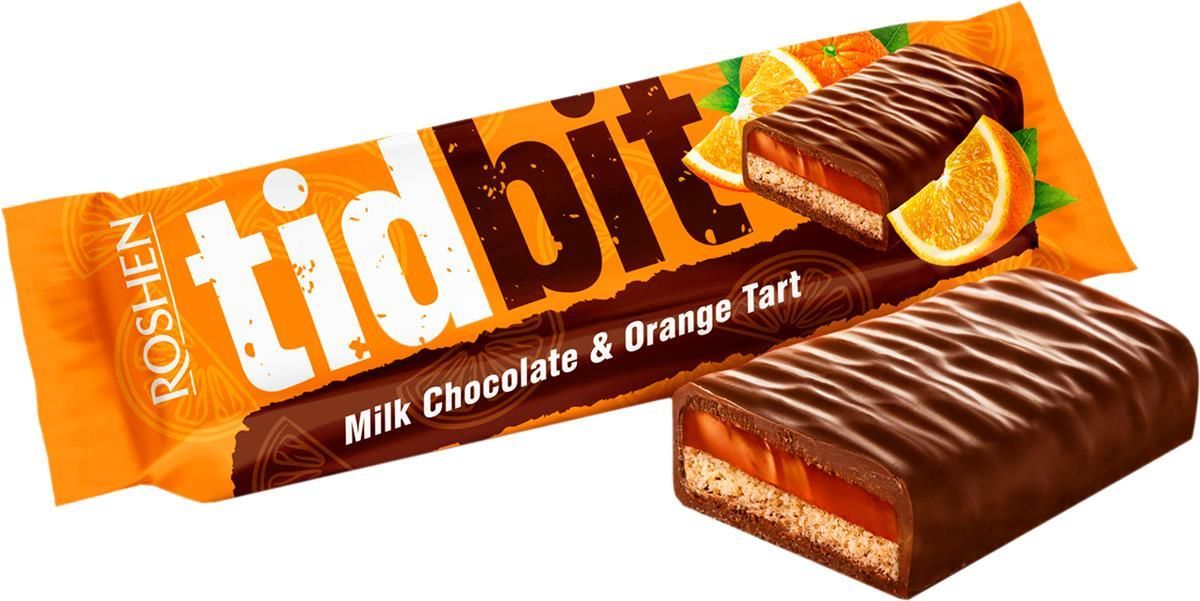 Roshen Tidbit Pomarańczowa tarta 70g - Ceny i opinie - Ceneo.pl
