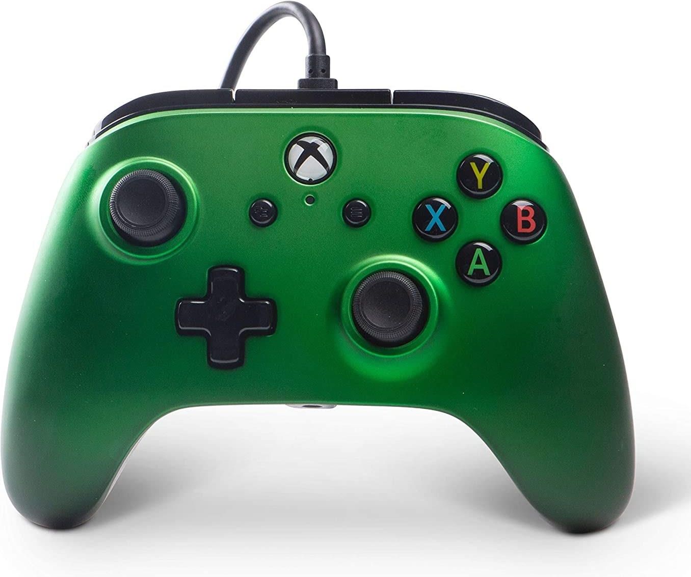 Gamepad PowerA Xbox One Enhanced Wired Emerald Fade - Ceny i opinie ...