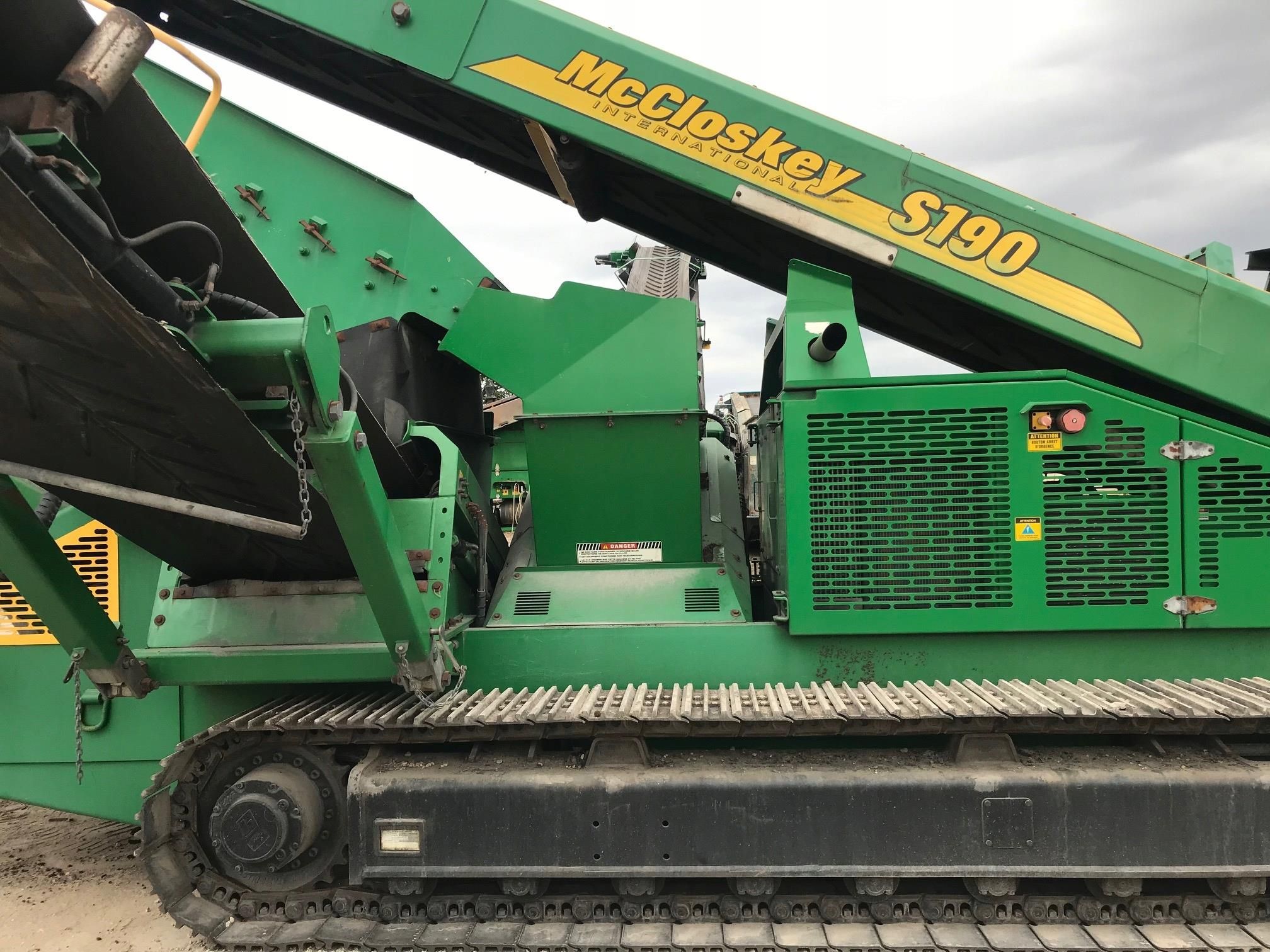 McCloskey S190 Mobilny przesiewacz Sortownik - Opinie i ceny na Ceneo.pl