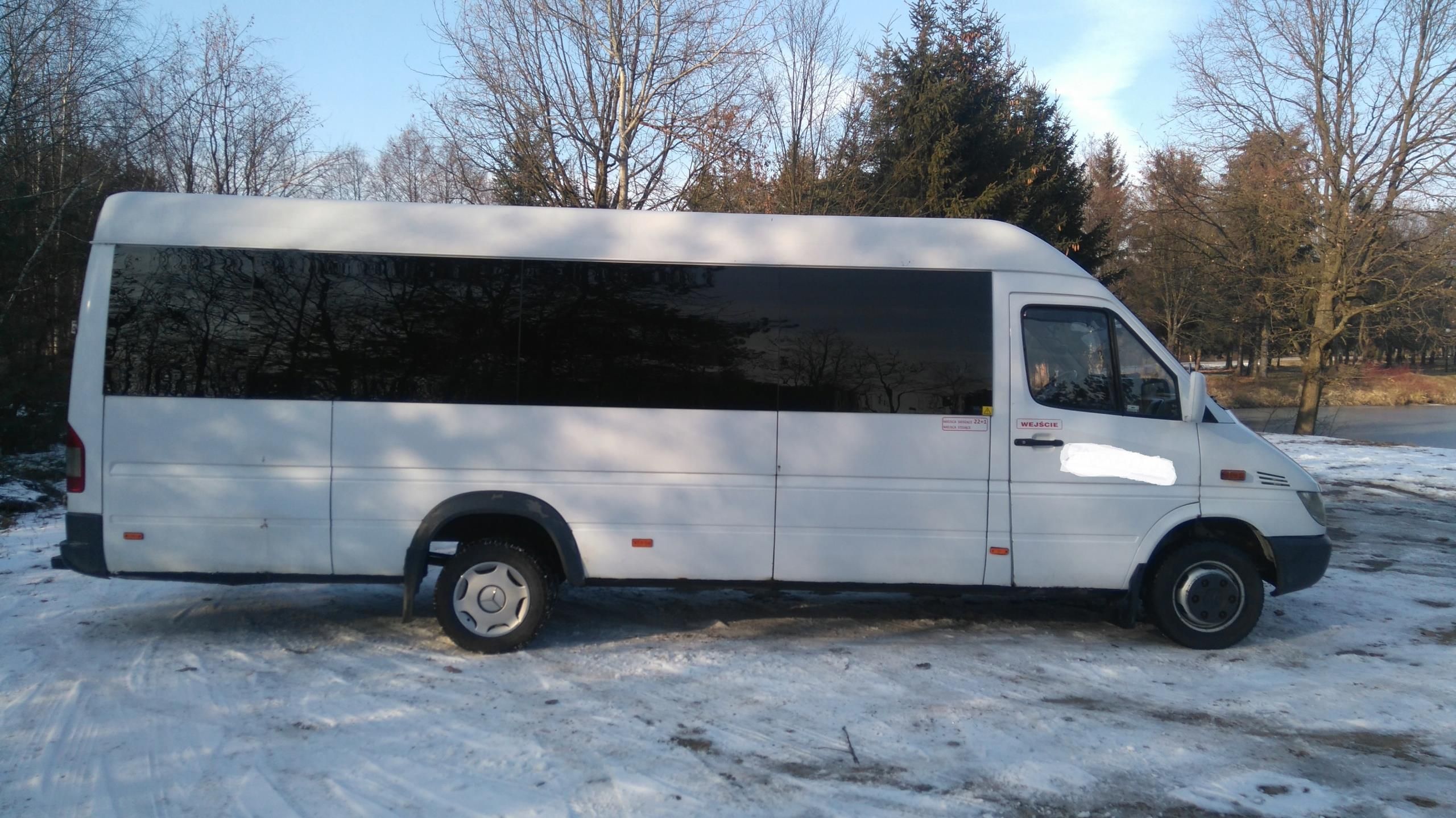 Mercedes Sprinter 413 XXL 23 miejsca - Opinie i ceny na Ceneo.pl