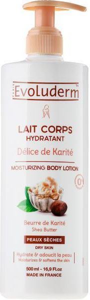 Evoluderm Nawilżające Mleczko Z Masłem Shea Do Ciała Delice De Karité ...
