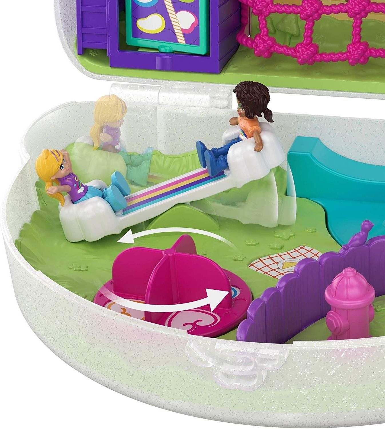 Lalka Mattel Polly Pocket Kompaktowa Tęczowa Torebka GKJ63 Gkj65 - Ceny ...