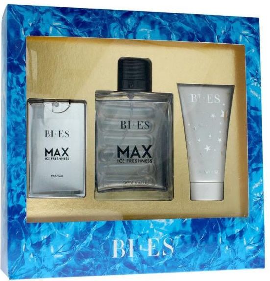 Bi Es Max Ice Freshness Zestaw Woda Toaletowa 100 ml + Woda Toaletowa ...