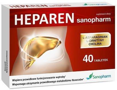 Sanopharm Heparen 40 Tabl. - Opinie i ceny na Ceneo.pl