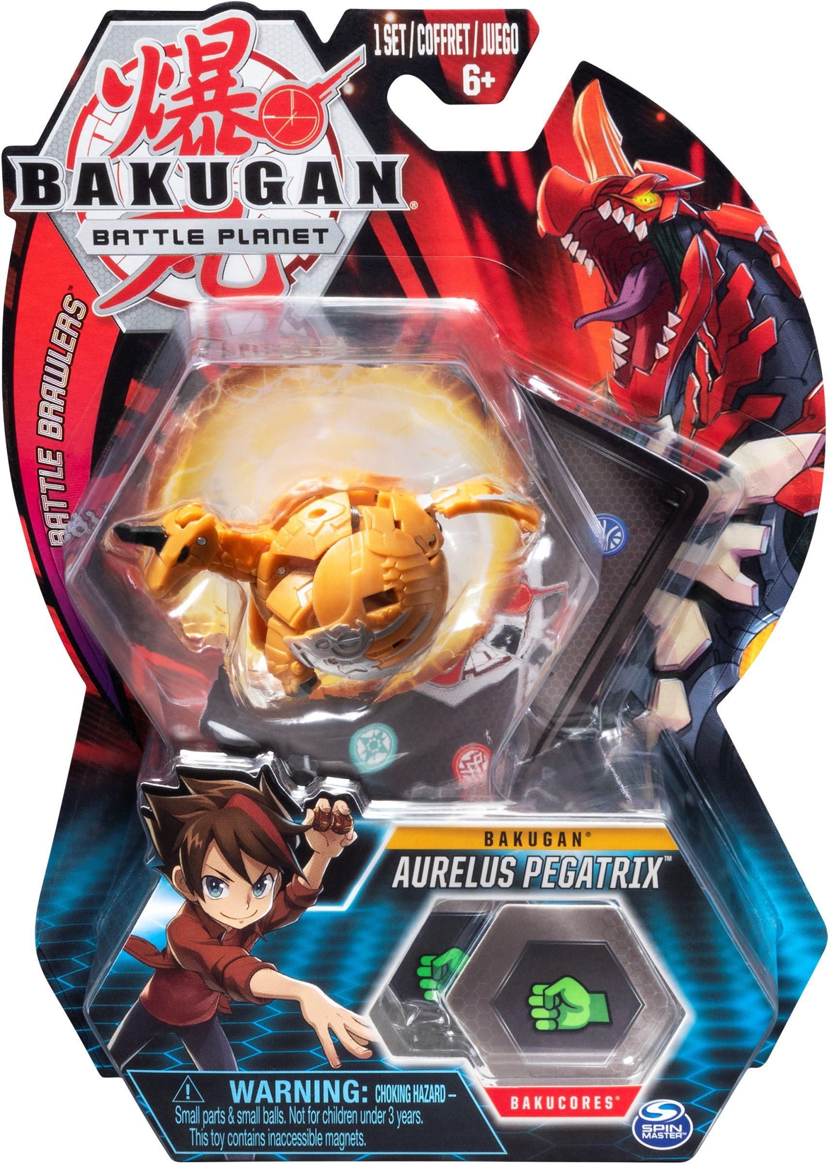 Spin Master Bakugan Battle Planet Battle Brawlers Podstawowa Kula Aurelus Pegatrix Seria 1 ...