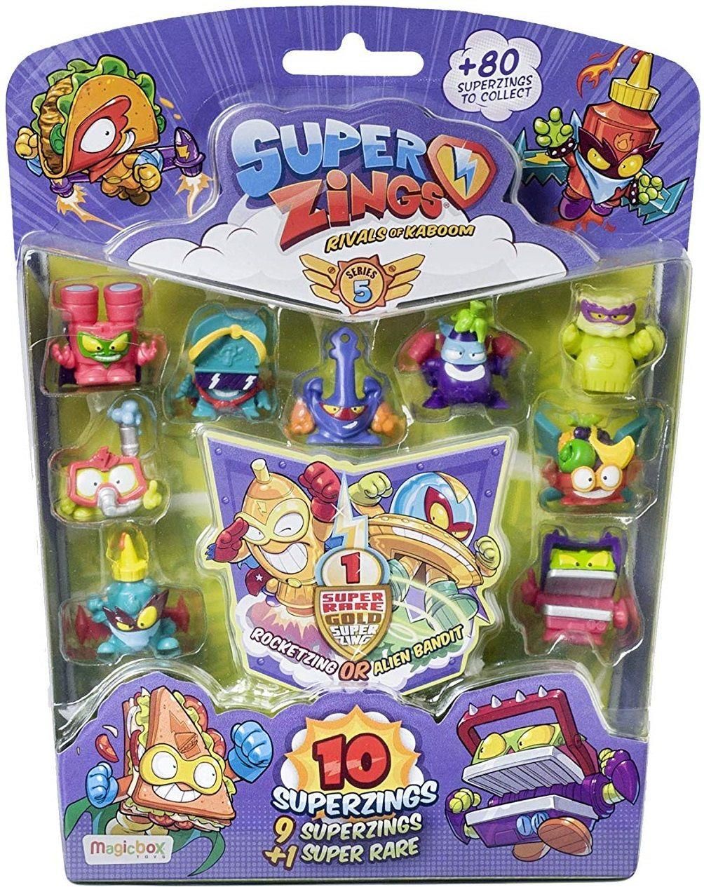 Magic Box Magicbox Super Zings Seria 5 10 Pak Superzings 9731 - Ceny i ...